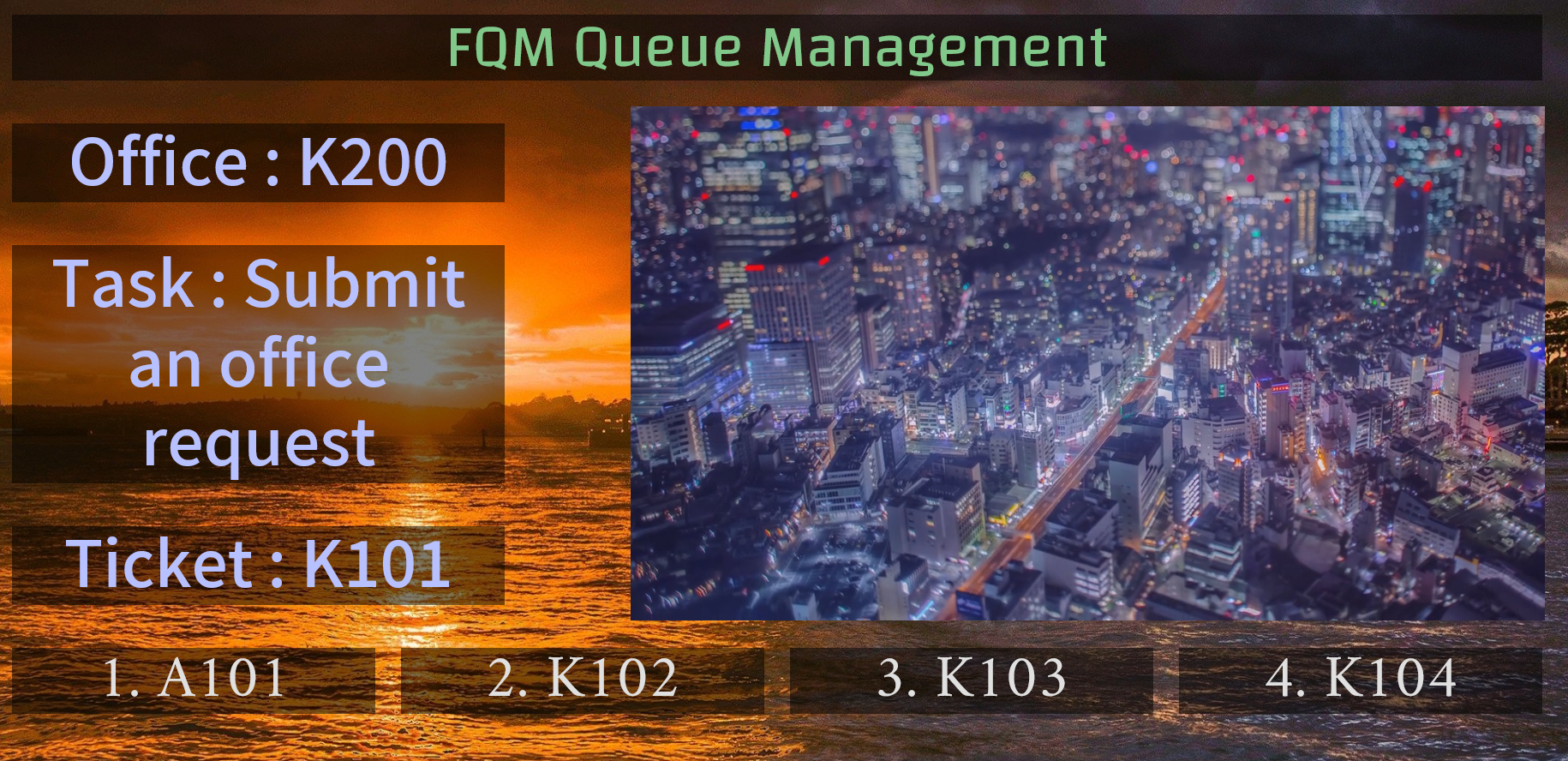 Free Queue Manager 0.2 | SourceCodester